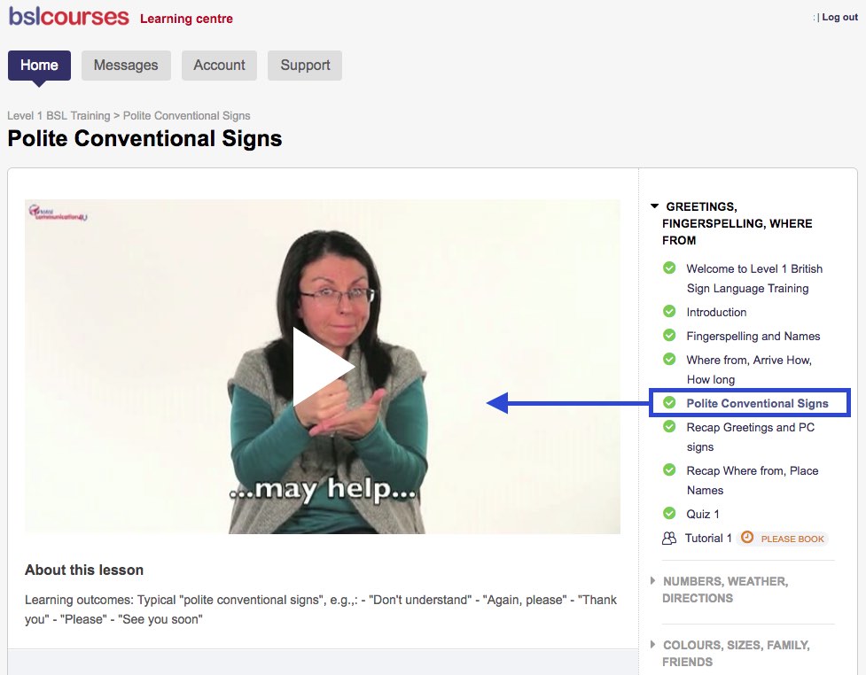 Learn British Sign Language Online with BSL Courses