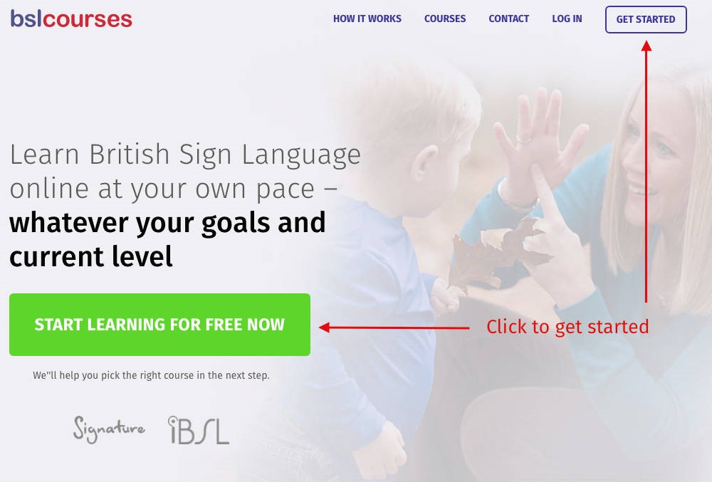 Learn British Sign Language Online with BSL Courses